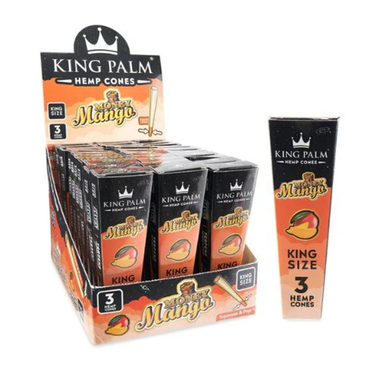 KING PALM KING SIZE HEMP CONE MONEY MANGO – Magic Town Mayoreo